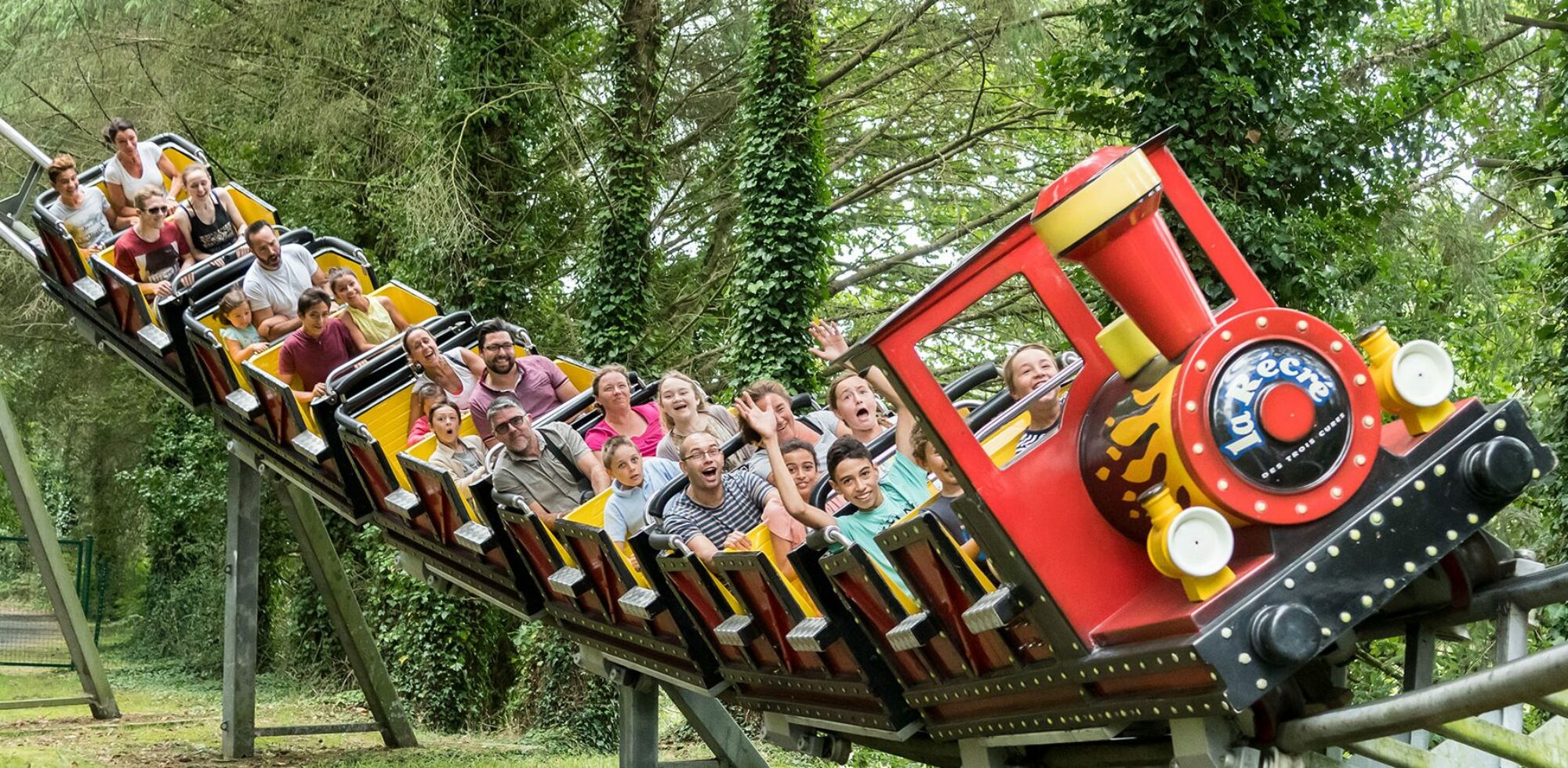 Le Train de la Mine - La Récré des 3 Curés